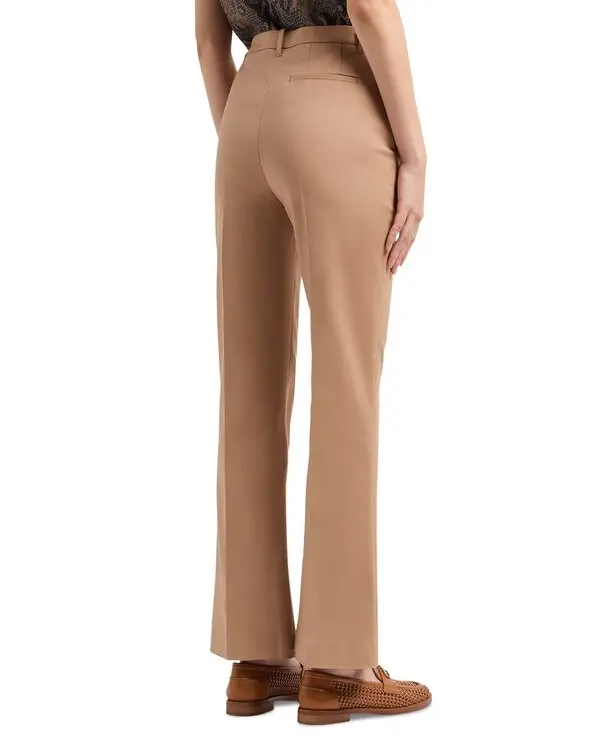Emporio Armani Stretch Flare Leg Trousers