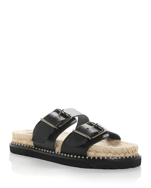 CastaÑer Ter Espadrille Slide Sandals - Negro