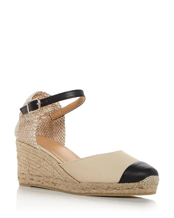 CastaÑer Coraline Espadrille Wedge Sandals - Crudo
