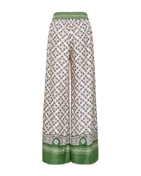 La DoubleJ Silk Palazzo Pants - Mirage Placee