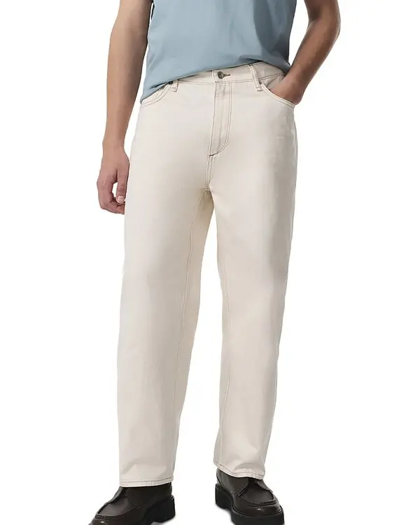 Rag & Bone Rbbaggy Authentic Rigid Jeans - Ecru