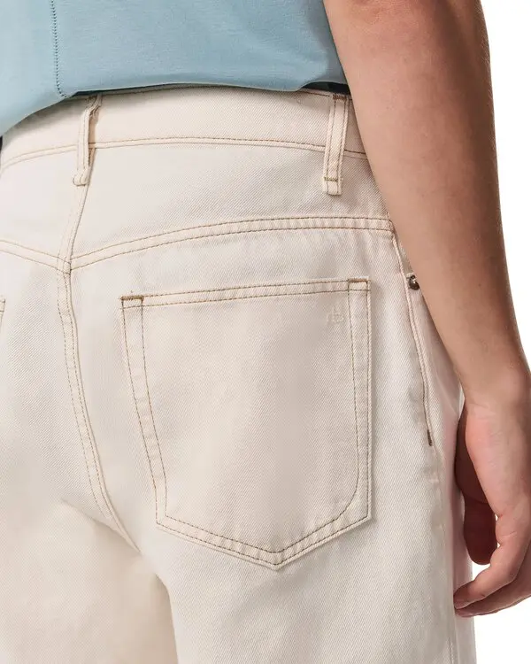 Rag & Bone Rbbaggy Authentic Rigid Jeans - Ecru