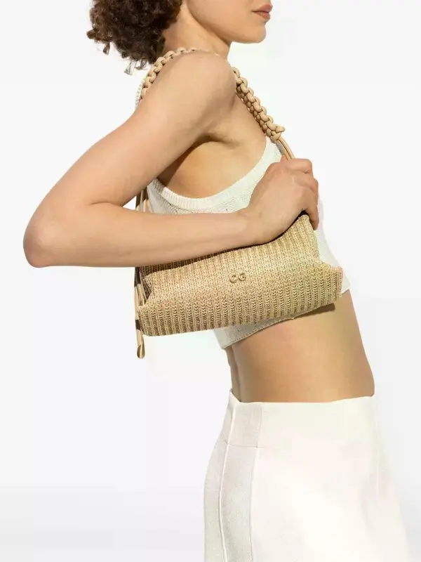 Cult Gaia Livi Wavy Shoulder Bag