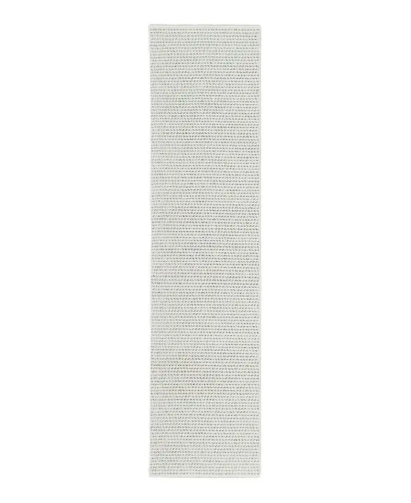 RADICI Marco 157 Runner Area Rug, 2'6 X 10 - Light/gray