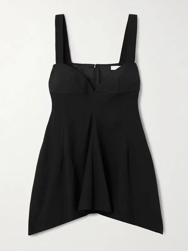 Carven Jersey Peplum Camisole