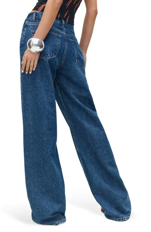 REFORMATION Cary Slouchy Wide Leg Jeans - Cleary