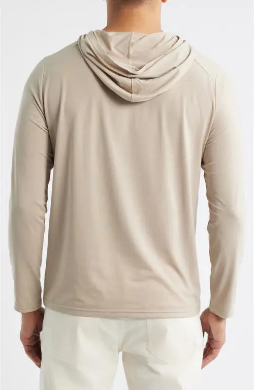 FAIR HARBOR Seabreeze Performance Pullover Hoodie - Sand