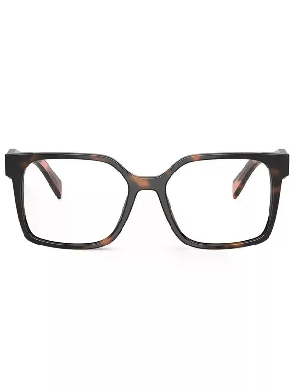 Prada Square-frame Glasses - Brown