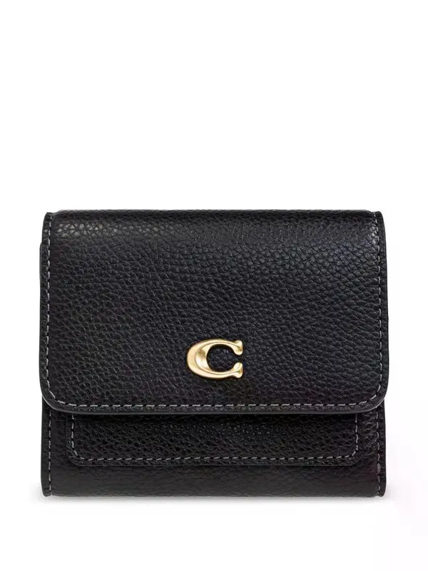 COACH Small Mila Wallet - Black