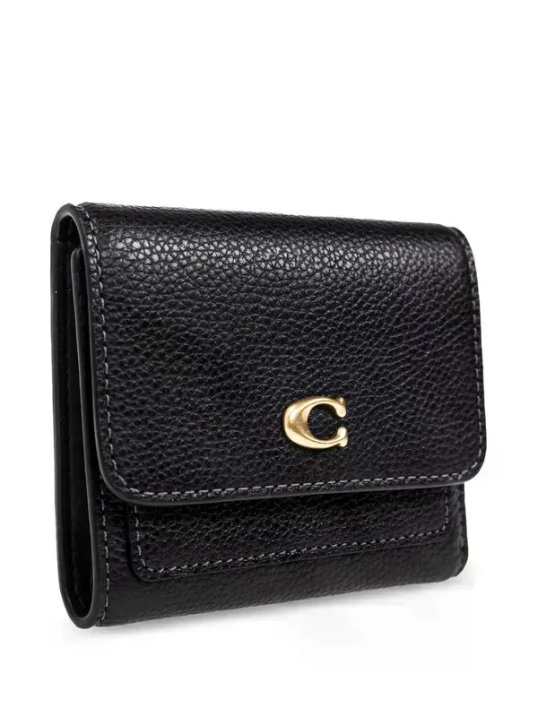 COACH Small Mila Wallet - Black