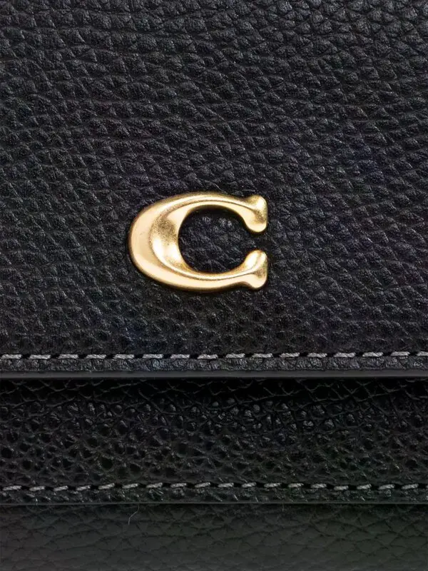 COACH Small Mila Wallet - Black