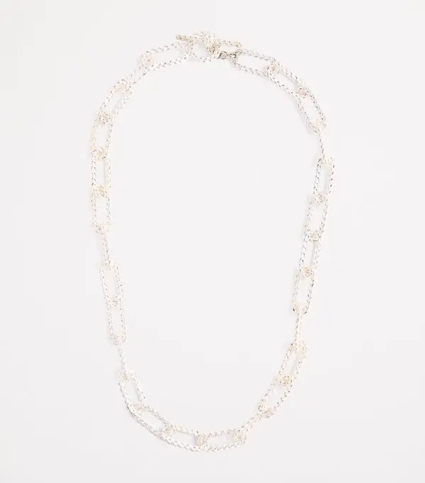 BLEUE BURNHAM Sterling Link Necklace