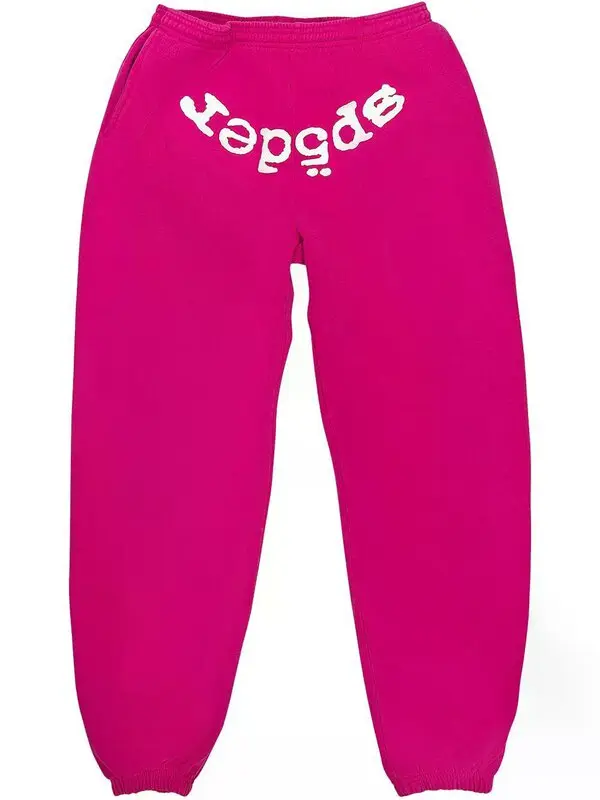 SP5DER Og Web V2 Track Pants - Pink