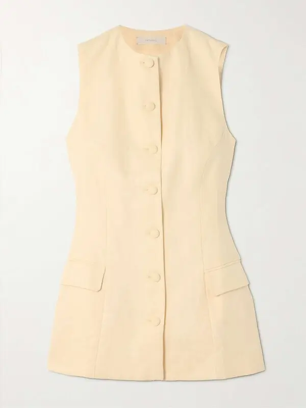 Faithfull The Brand Jane Linen Vest