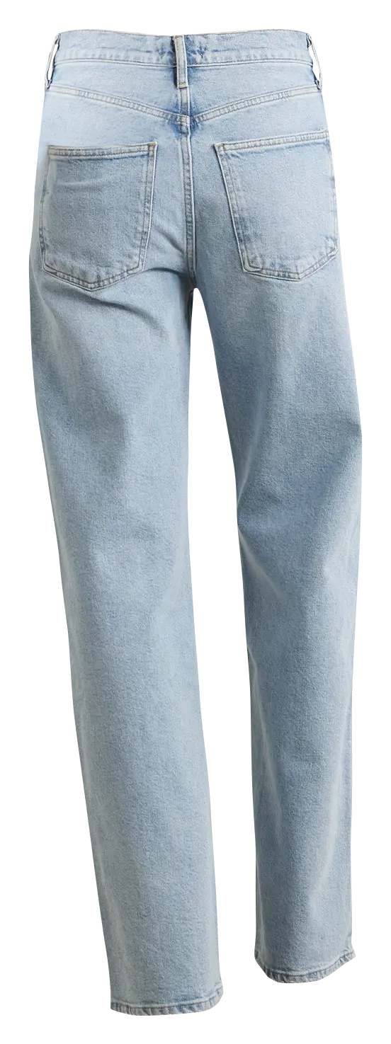 AGOLDE Harper Mid-rise Straight-leg Jeans - Blue