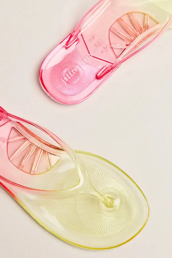 Jeffrey Campbell Beach Jelly Flip Flops
