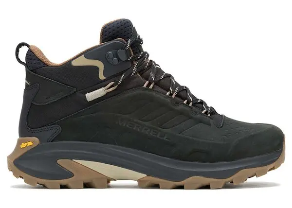Merrell Moab Speed 2 Leather Mid Waterproof - Black