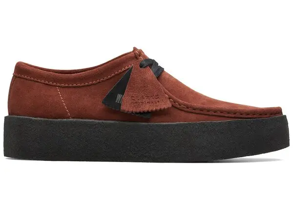 Clarks Originals Wallabee Cup - Rust Suede