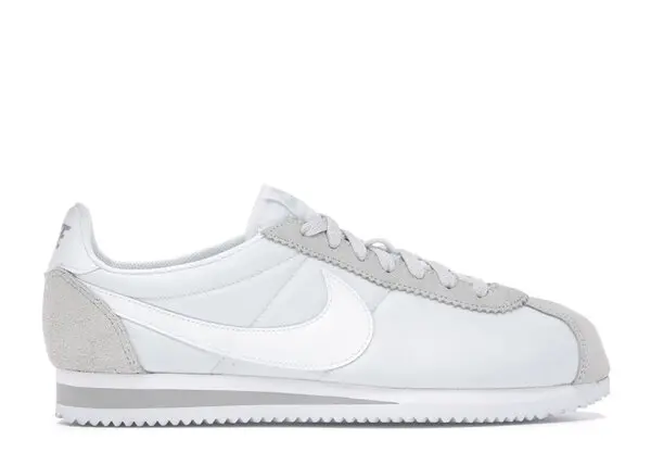 Nike Classic Cortez Nylon - Pure Platinum/white