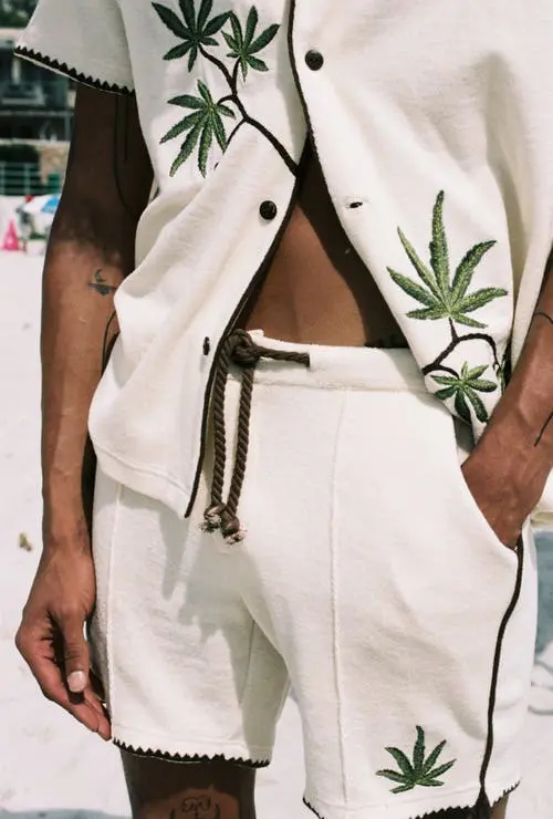 TOMBOLO Cabannabis' Cabana Shirt