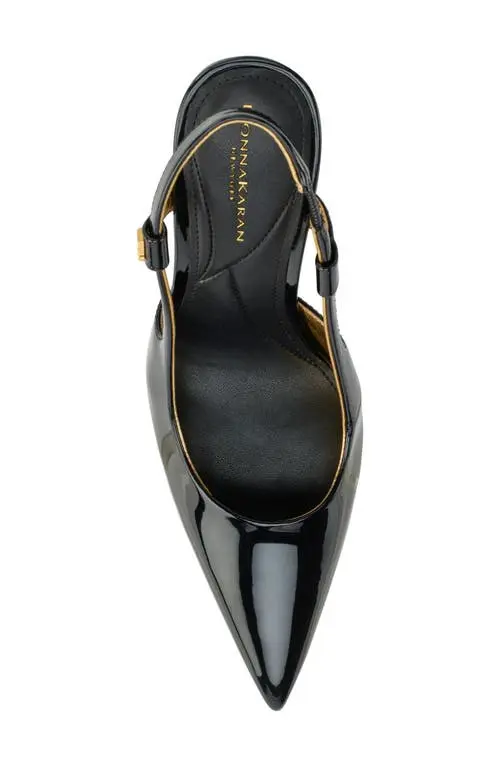 Donna Karan New York Pointed Toe Slingback Pumps