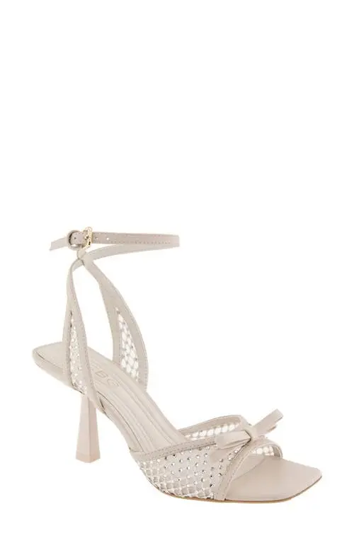 Bcbgmaxazria Rino Ankle-strap Sandals - Stone/ Rhinestone