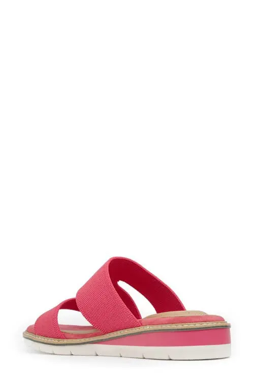 Me Too Ailee Wedge Slide Sandal - Punch