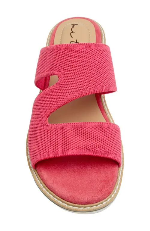 Me Too Ailee Wedge Slide Sandal - Punch