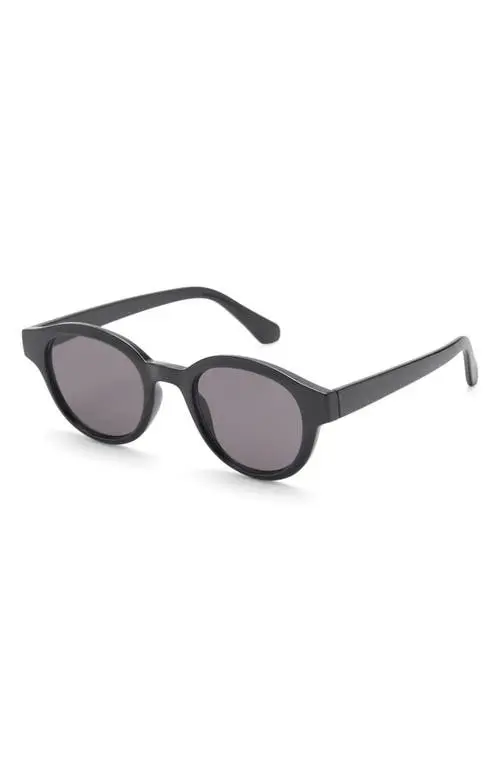 Mango Round Frame Sunglasses
