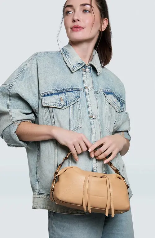 AIMEE Dumpling Leather Bag - Camel