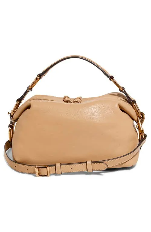 AIMEE Dumpling Leather Bag - Camel
