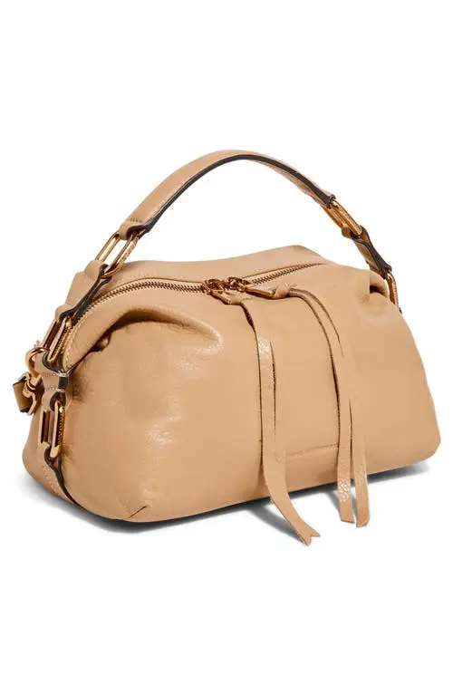 AIMEE Dumpling Leather Bag - Camel