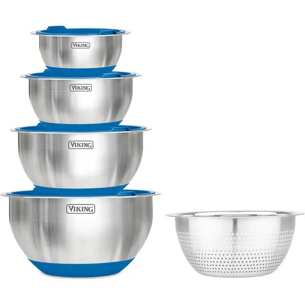 VIKING 9-piece Mixing Bowl Set - Blue