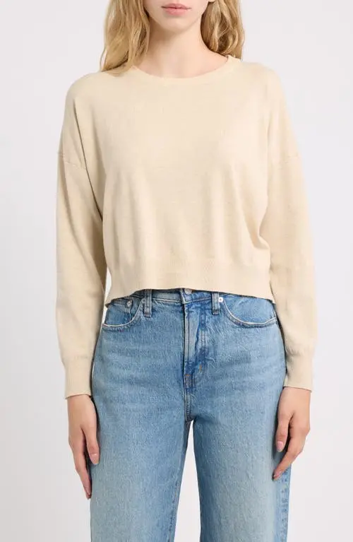 Deluc Déluc. Polly Crewneck Sweater - Greige