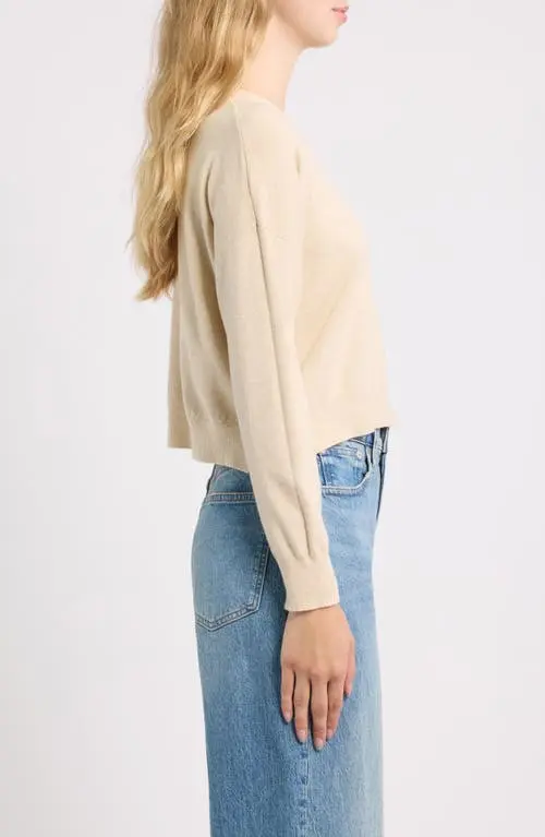 Deluc Déluc. Polly Crewneck Sweater - Greige