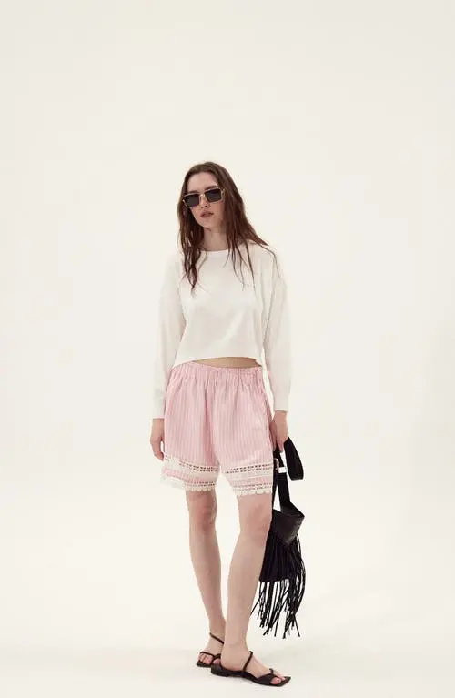 Deluc Déluc. Polly Crewneck Sweater - Pearl