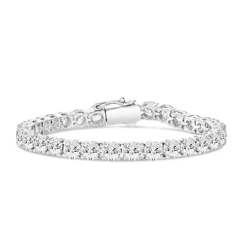 ANNA ZUCKERMAN 30 Carat Straight Line Bracelet - Platinum