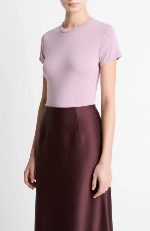 Vince Shrunken '90s T-shirt - Amethyst