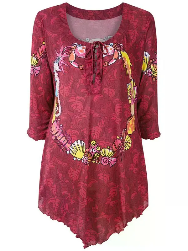 AMIR SLAMA Sea-motif Dress
