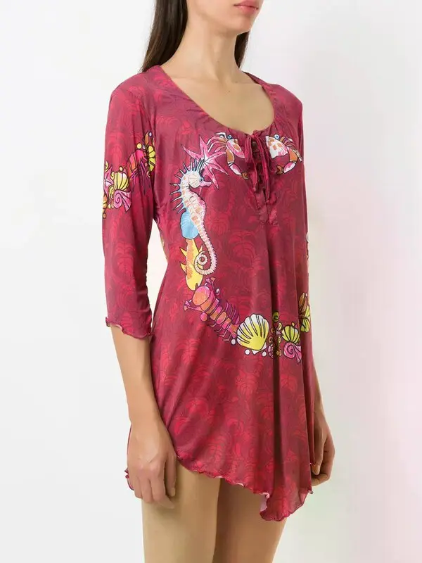 AMIR SLAMA Sea-motif Dress