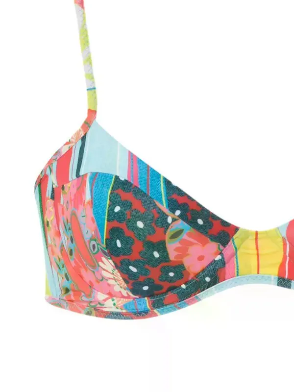 AMIR SLAMA Printed Bikini Set