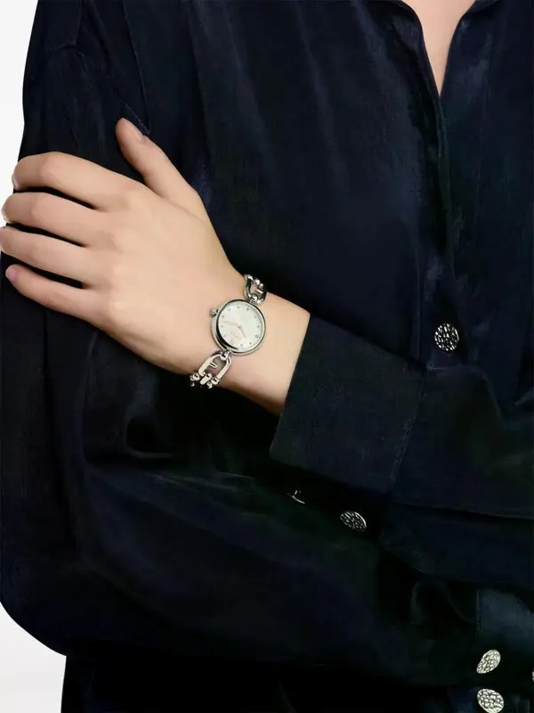 Furla Arco Chain 30mm Watch - Silver