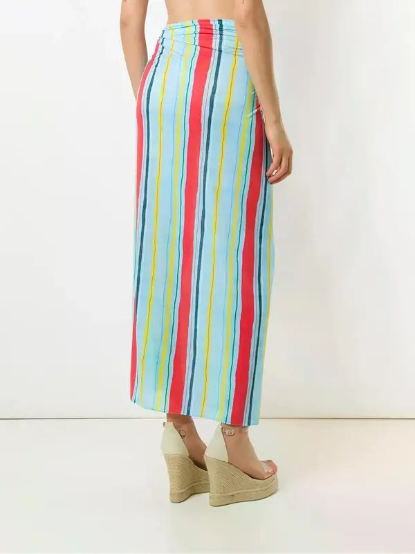 AMIR SLAMA Striped Beach Skirt