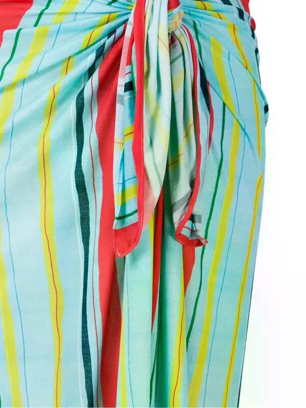 AMIR SLAMA Striped Beach Skirt