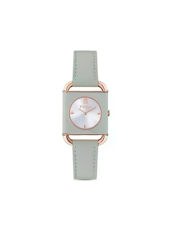 Furla Arco Square 28mm Watch - Silver