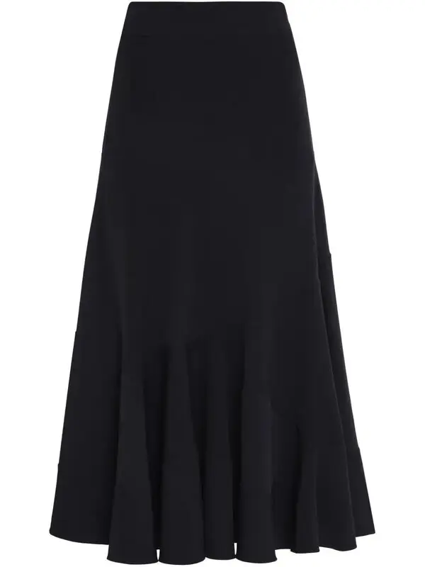 GLORIA COELHO Panelled Maxi Skirt