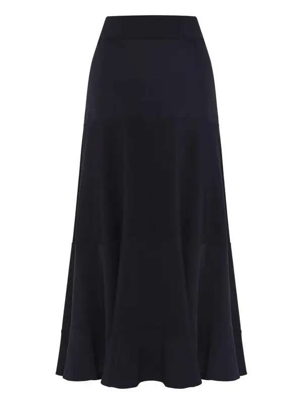 GLORIA COELHO Panelled Maxi Skirt