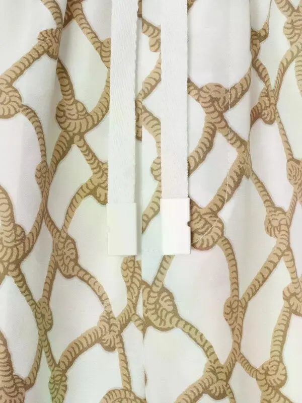 Burberry Knot-print Trousers