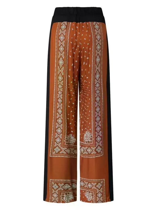 Pinko Bandana-print Trousers