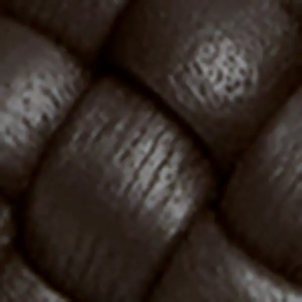 Bottega Veneta Lambskin Woven Dog Charm - Brown